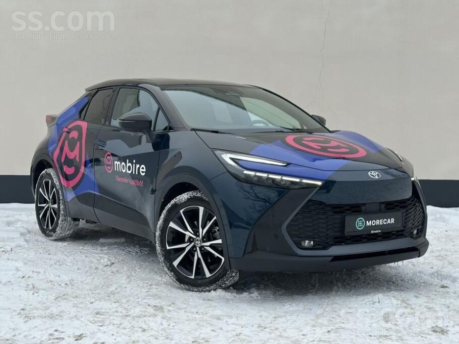 Черный Тойота C-HR 2025 в Рига, объемом двигателя 1.80 л и пробегом 5 тыс. км за 29950 €, фото 4 на AUTOMOTO.COM.LV
