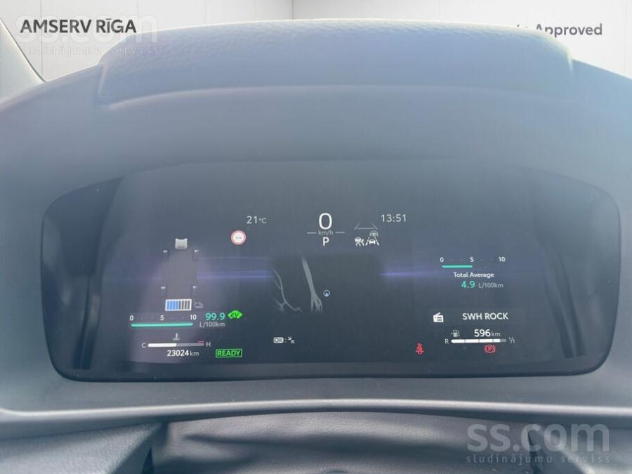 Черный Тойота C-HR 2025 в Рига, объемом двигателя 1.80 л и пробегом 23 тыс. км за 27900 €, фото 14 на AUTOMOTO.COM.LV