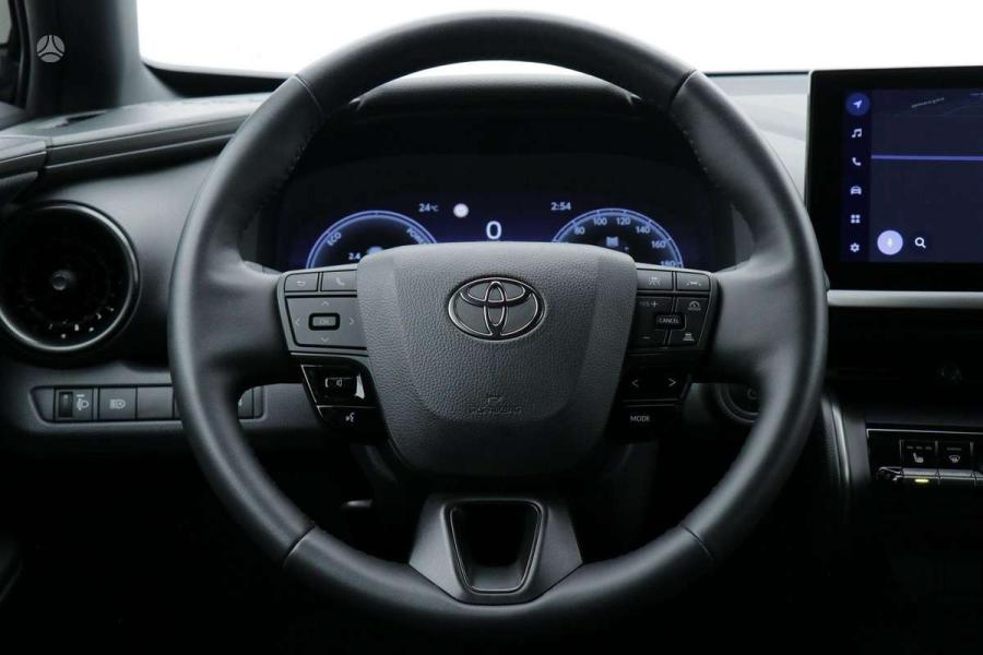 Black Toyota C-HR 2025 in Vilnius, with an engine capacity of 1.80 L and mileage of 24 thousand km for 31900 €, photo 14 on AUTOMOTO.COM.LV