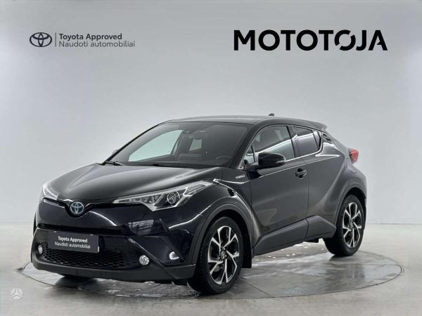 Melns Toyota C-HR 2019 Viļņa, ar dzinēja tilpumu 1.80 L un nobraukumu 129 tūkst. km par 19900 €, foto 1 vietnē AUTOMOTO.COM.LV