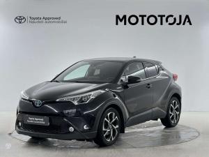 Melns Toyota C-HR 2019 Viļņa, ar dzinēja tilpumu 1.80 L un nobraukumu 129 tūkst. km par 19900 €, foto  vietnē AUTOMOTO.COM.LV