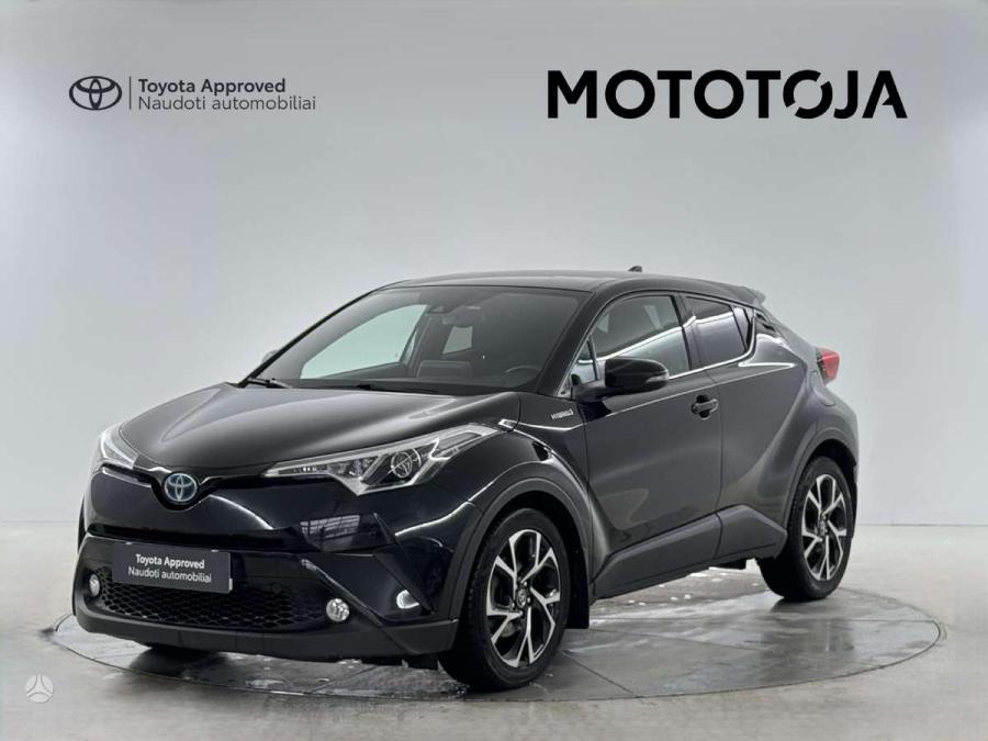 Черный Тойота C-HR 2019 в Вильнюс, объемом двигателя 1.80 л и пробегом 129 тыс. км за 19900 €, фото 1 на AUTOMOTO.COM.LV