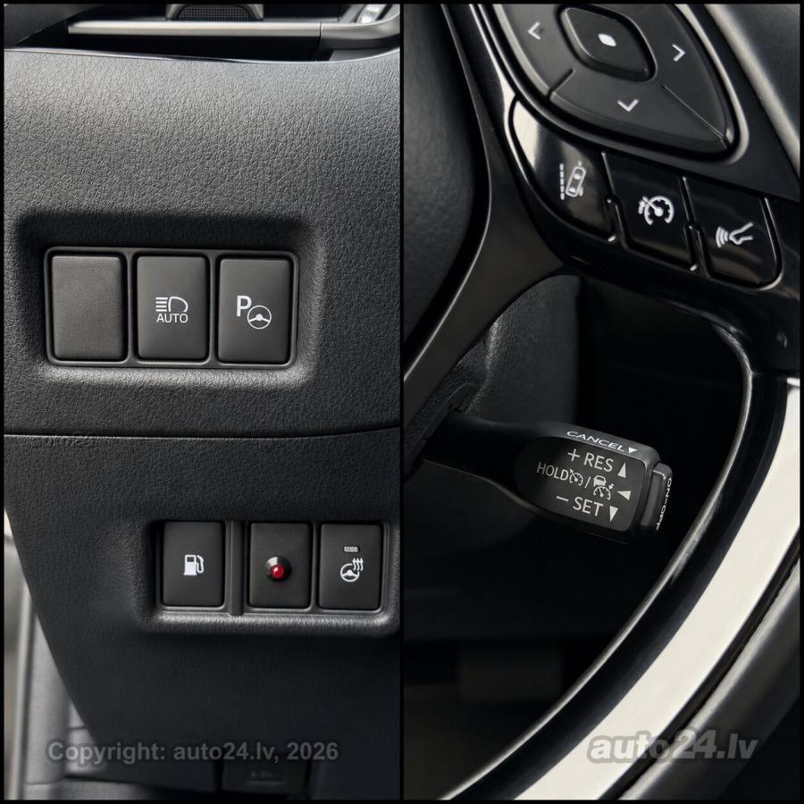 Melns Toyota C-HR 2019 Tallina, ar dzinēja tilpumu 1.80 L un nobraukumu 80 tūkst. km par 18600 €, foto 24 vietnē AUTOMOTO.COM.LV