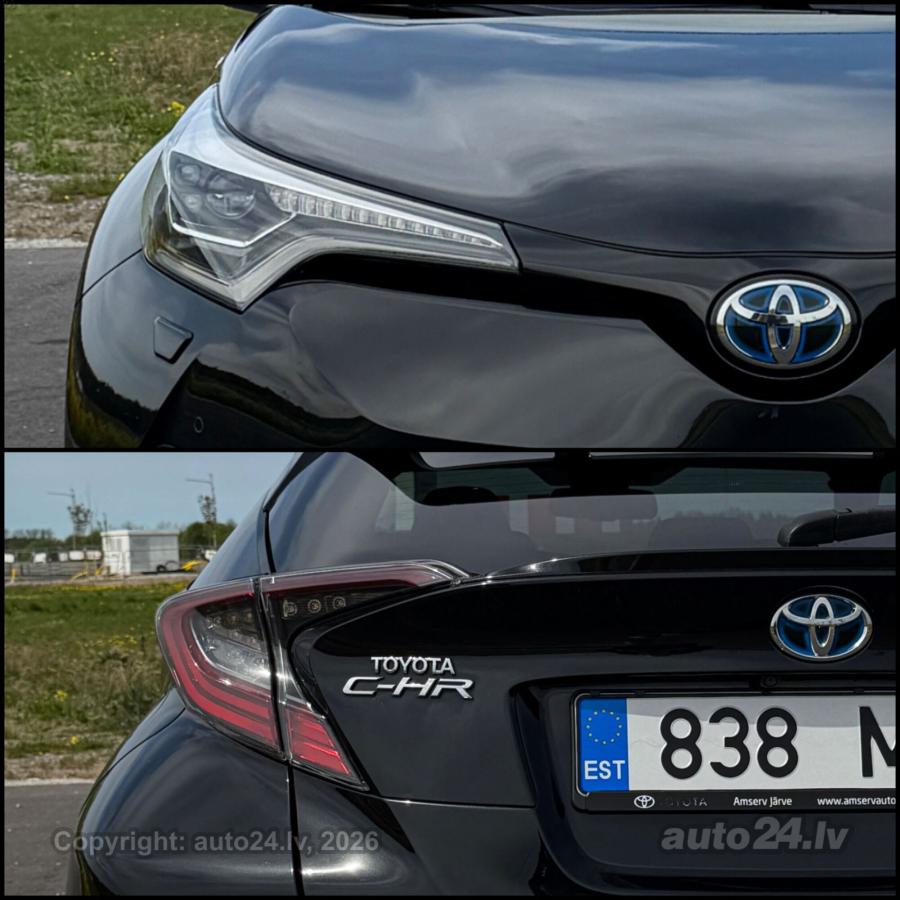 Melns Toyota C-HR 2019 Tallina, ar dzinēja tilpumu 1.80 L un nobraukumu 80 tūkst. km par 18600 €, foto 26 vietnē AUTOMOTO.COM.LV