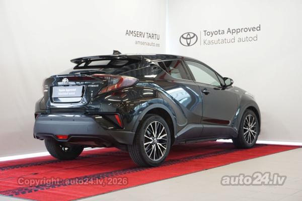 Black Toyota C-HR 2019 in Tartu, with an engine capacity of 1.80 L and mileage of 114 thousand km for 17990 €, photo 2 on AUTOMOTO.COM.LV