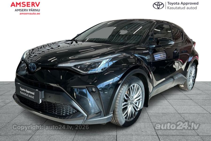 Black Toyota C-HR 2021 in Parnu, with an engine capacity of 1.80 L and mileage of 102 thousand km for 21490 €, photo 1 on AUTOMOTO.COM.LV