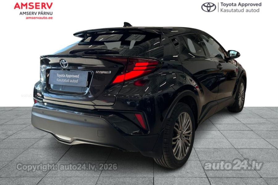 Black Toyota C-HR 2021 in Parnu, with an engine capacity of 1.80 L and mileage of 102 thousand km for 21490 €, photo 2 on AUTOMOTO.COM.LV