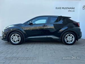 Black Toyota C-HR 2021 in Tallinn, with an engine capacity of 1.80 L and mileage of 58 thousand km for 20495 €, photo 7 on AUTOMOTO.COM.LV