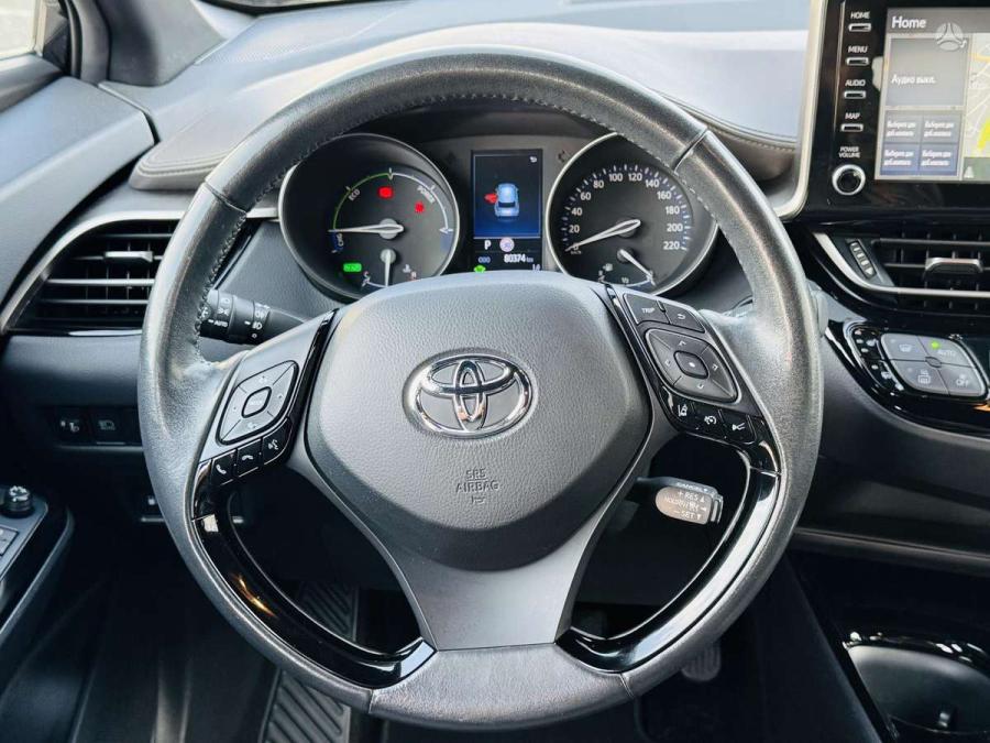 Черный Тойота C-HR 2021 в Вильнюс, объемом двигателя 1.80 л и пробегом 80 тыс. км за 24900 €, фото 26 на AUTOMOTO.COM.LV