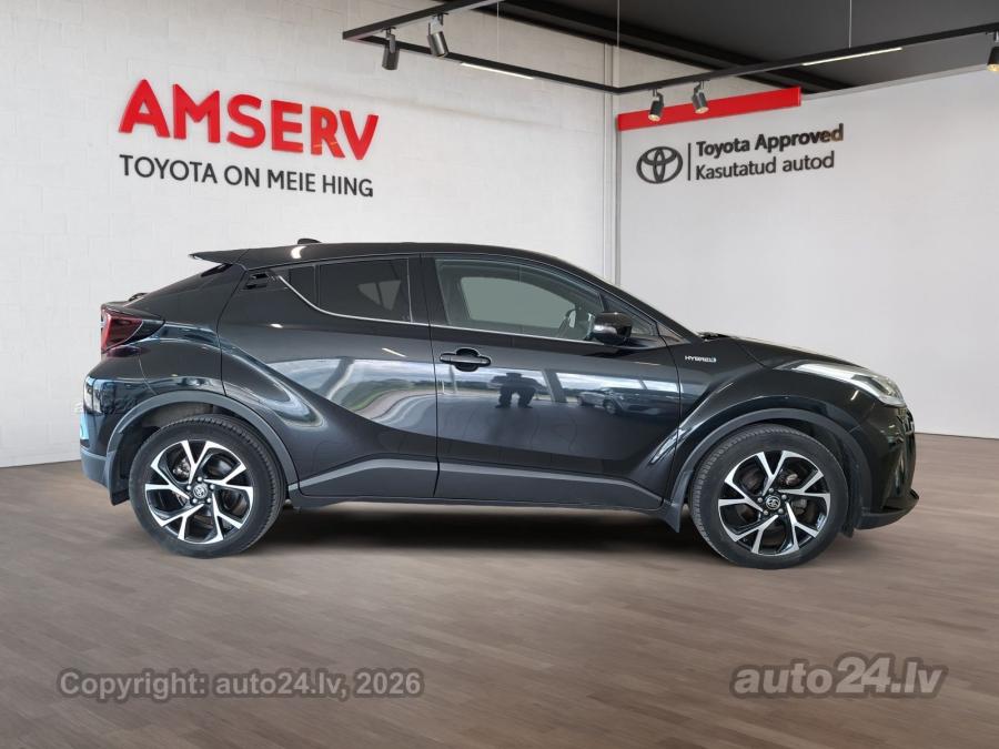 Black Toyota C-HR 2022 in Viljandi, with an engine capacity of 1.80 L and mileage of 51 thousand km for 21990 €, photo 17 on AUTOMOTO.COM.LV