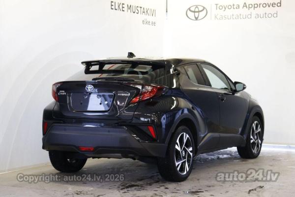 Black Toyota C-HR 2023 in Tallinn, with an engine capacity of 1.80 L and mileage of 52 thousand km for 23500 €, photo 2 on AUTOMOTO.COM.LV