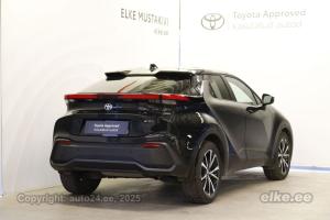 Black Toyota C-HR 2024 in Tallinn, with an engine capacity of 1.80 L and mileage of 20 thousand km for 32990 €, photo 2 on AUTOMOTO.COM.LV
