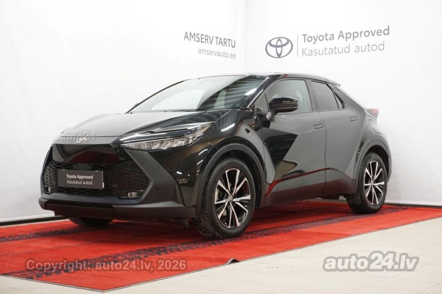 Черный Тойота C-HR 2024 в Тарту, объемом двигателя 1.80 л и пробегом 31 тыс. км за 27990 €, фото 1 на AUTOMOTO.COM.LV