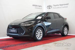 Black Toyota C-HR 2024 in Tartu, with an engine capacity of 1.80 L and mileage of 43 thousand km for 26990 €, photo  on AUTOMOTO.COM.LV