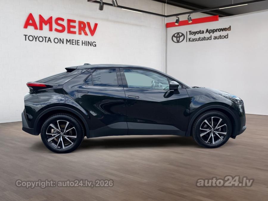 Черный Тойота C-HR 2025 в Пайде, объемом двигателя 1.80 л и пробегом 27 тыс. км за 28990 €, фото 17 на AUTOMOTO.COM.LV