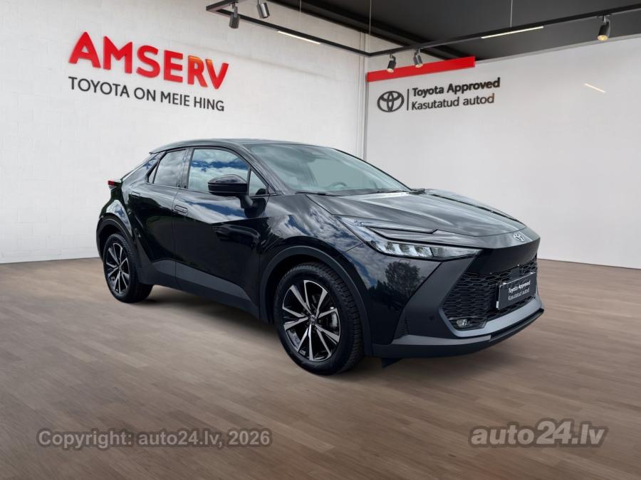 Черный Тойота C-HR 2025 в Пайде, объемом двигателя 1.80 л и пробегом 27 тыс. км за 28990 €, фото 18 на AUTOMOTO.COM.LV