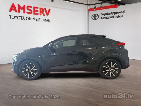 Melns Toyota C-HR 2025 Viljandi, ar dzinēja tilpumu 1.80 L un nobraukumu 25 tūkst. km par 28990 €, foto 3 vietnē AUTOMOTO.COM.LV