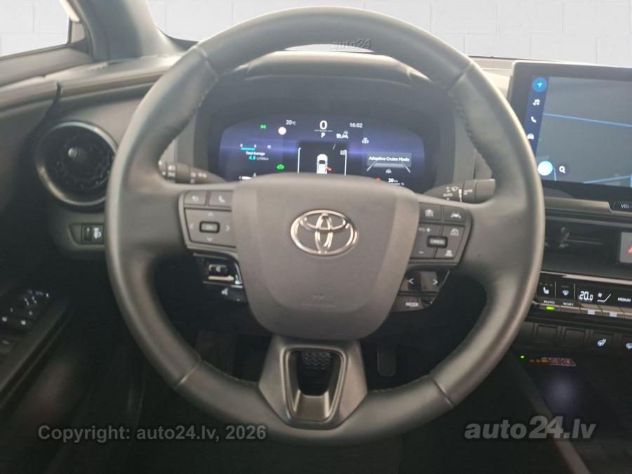 Black Toyota C-HR 2025 in Viljandi, with an engine capacity of 1.80 L and mileage of 25 thousand km for 28990 €, photo 13 on AUTOMOTO.COM.LV
