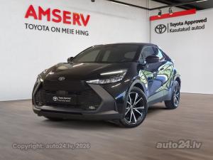 Melns Toyota C-HR 2025 Tallina, ar dzinēja tilpumu 1.80 L un nobraukumu 33 tūkst. km par 28990 €, foto  vietnē AUTOMOTO.COM.LV