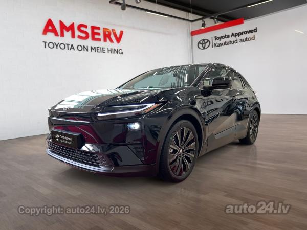 Black Toyota C-HR 2026 in Parnu, with an engine capacity of 0.00 L and mileage of 8 thousand km for 52000 €, photo 1 on AUTOMOTO.COM.LV