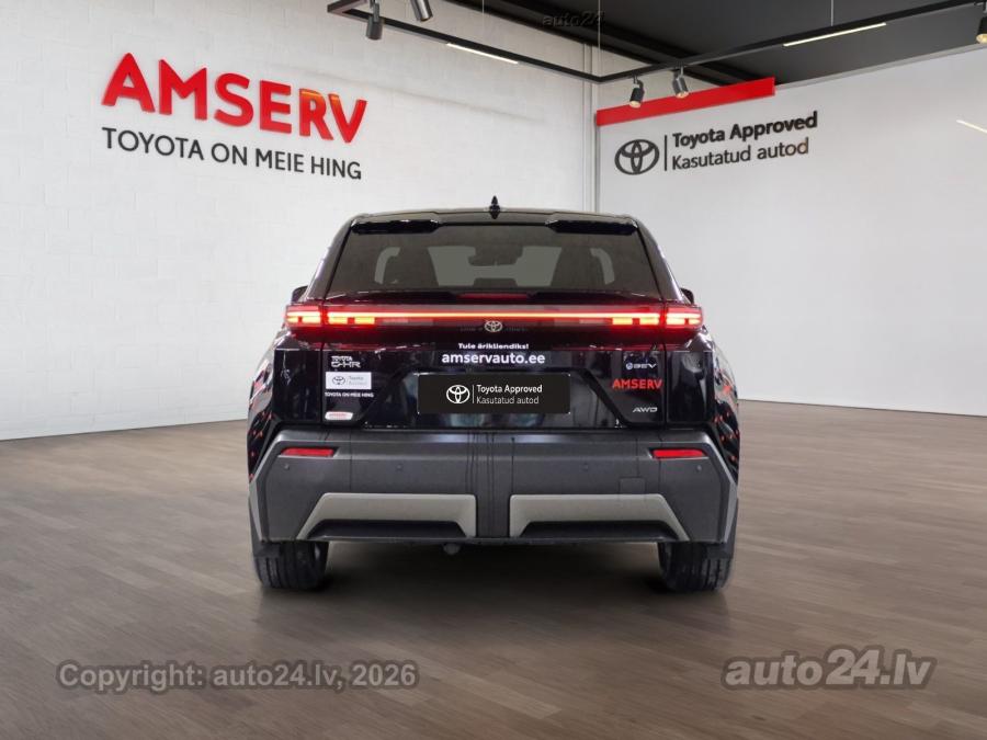 Черный Тойота C-HR 2026 в Таллин, объемом двигателя 0.00 л и пробегом 8 тыс. км за 46490 €, фото 5 на AUTOMOTO.COM.LV
