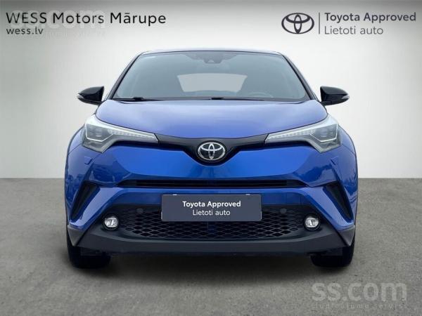 Zils Toyota C-HR 2017 Rīga, ar dzinēja tilpumu 1.20 L un nobraukumu 85 tūkst. km par 16990 €, foto 5 vietnē AUTOMOTO.COM.LV