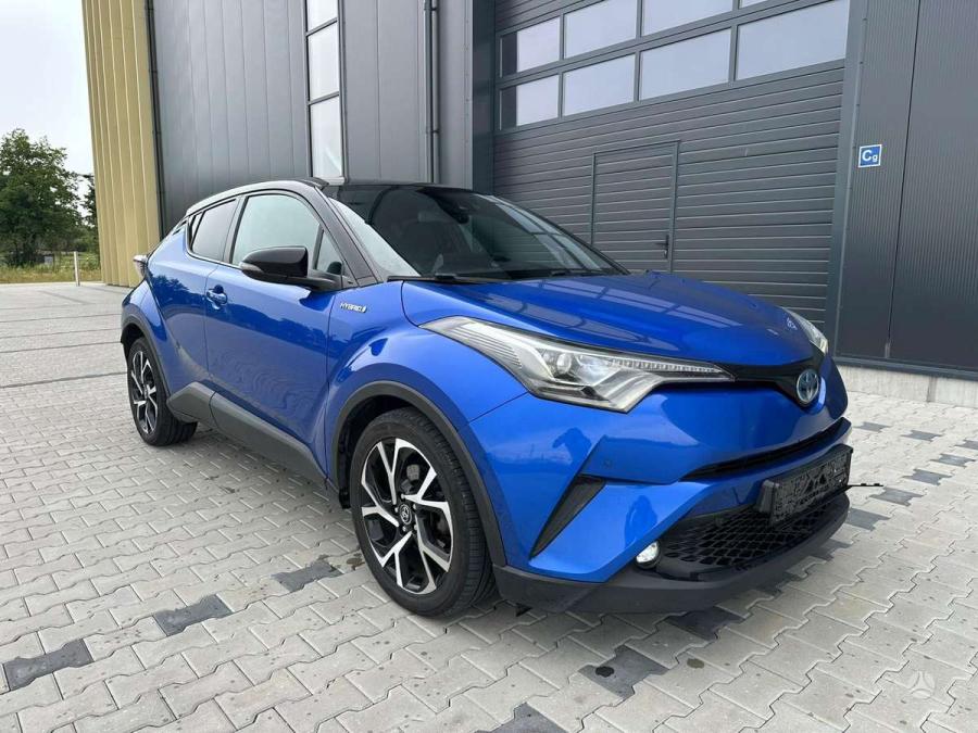 Zils Toyota C-HR 2017 Klaipėda, ar dzinēja tilpumu 1.80 L un nobraukumu 253 tūkst. km par 14300 €, foto 15 vietnē AUTOMOTO.COM.LV