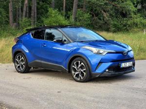 Blue Toyota C-HR 2017 in Vilnius, with an engine capacity of 1.80 L and mileage of 170 thousand km for 13800 €, photo 6 on AUTOMOTO.COM.LV