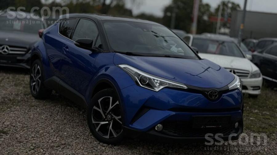 Синий Тойота C-HR 2017 в Елгава, объемом двигателя 1.20 л и пробегом 135 тыс. км за 14690 €, фото 1 на AUTOMOTO.COM.LV