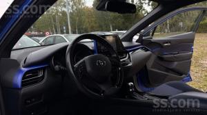 Синий Тойота C-HR 2017 в Елгава, объемом двигателя 1.20 л и пробегом 135 тыс. км за 14690 €, фото 8 на AUTOMOTO.COM.LV