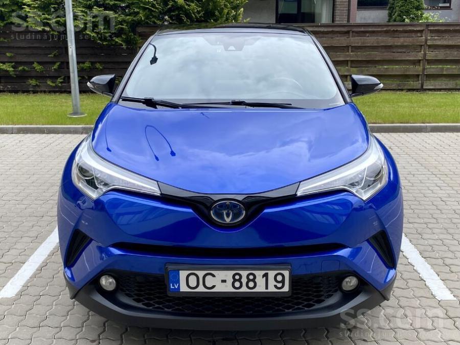 Zils Toyota C-HR 2018 Rīga, ar dzinēja tilpumu 1.80 L un nobraukumu 140 tūkst. km par 16980 €, foto 2 vietnē AUTOMOTO.COM.LV