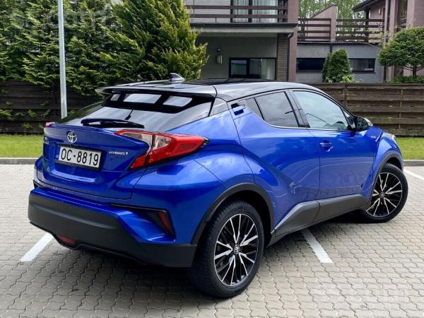 Zils Toyota C-HR 2018 Rīga, ar dzinēja tilpumu 1.80 L un nobraukumu 140 tūkst. km par 16980 €, foto 6 vietnē AUTOMOTO.COM.LV