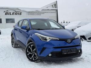 Zils Toyota C-HR 2018 Utena, ar dzinēja tilpumu 1.80 L un nobraukumu 202 tūkst. km par 13590 €, foto  vietnē AUTOMOTO.COM.LV
