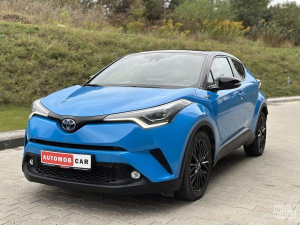 Blue Toyota C-HR 2018 in Vilnius, with an engine capacity of 1.80 L and mileage of 141 thousand km for 16950 €, photo 9 on AUTOMOTO.COM.LV