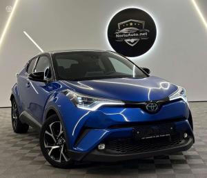 Zils Toyota C-HR 2018 Marijampole, ar dzinēja tilpumu 1.80 L un nobraukumu 160 tūkst. km par 16999 €, foto  vietnē AUTOMOTO.COM.LV