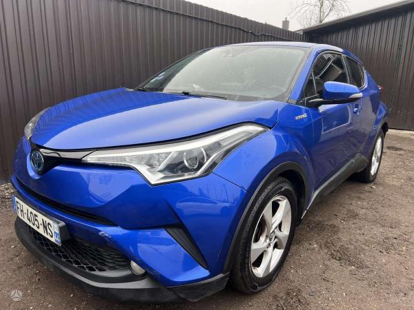 Zils Toyota C-HR 2019 Kauņa, ar dzinēja tilpumu 1.80 L un nobraukumu 133 tūkst. km par 9700 €, foto 1 vietnē AUTOMOTO.COM.LV