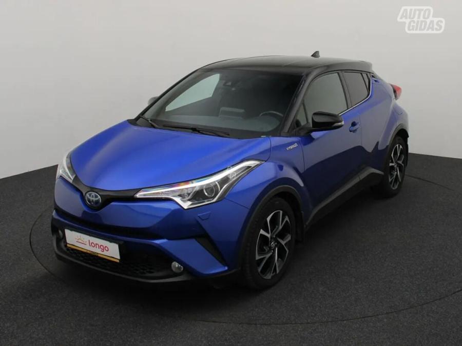 Синий Тойота C-HR 2019 в Вильнюс, объемом двигателя 1.80 л и пробегом 100 тыс. км за 18199 €, фото 1 на AUTOMOTO.COM.LV