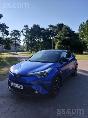 Синий Тойота C-HR 2019 в Вентспилс, объемом двигателя 1.80 л и пробегом 88 тыс. км за 19050 €, фото 3 на AUTOMOTO.COM.LV
