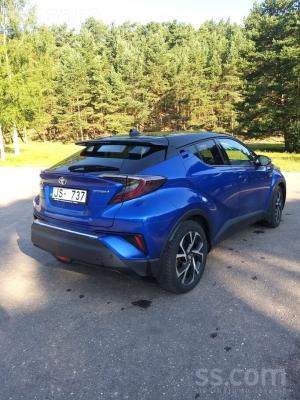 Синий Тойота C-HR 2019 в Вентспилс, объемом двигателя 1.80 л и пробегом 88 тыс. км за 19050 €, фото 8 на AUTOMOTO.COM.LV