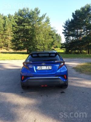 Синий Тойота C-HR 2019 в Вентспилс, объемом двигателя 1.80 л и пробегом 88 тыс. км за 19050 €, фото 13 на AUTOMOTO.COM.LV