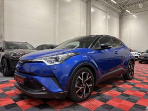 Blue Toyota C-HR 2019 in Vilnius, with an engine capacity of 1.80 L and mileage of 86 thousand km for 17999 €, photo  on AUTOMOTO.COM.LV