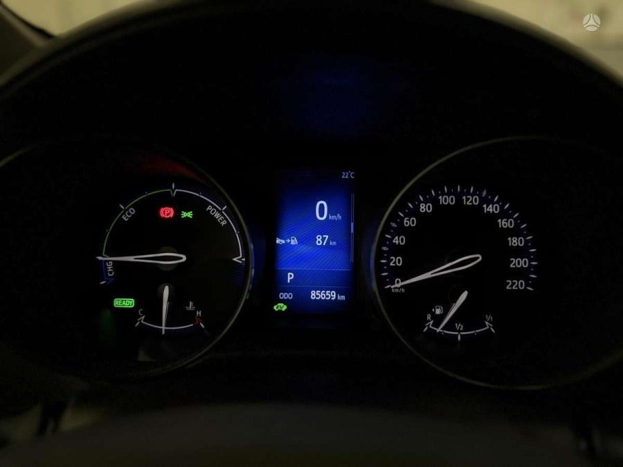 Синий Тойота C-HR 2019 в Вильнюс, объемом двигателя 1.80 л и пробегом 86 тыс. км за 17999 €, фото 21 на AUTOMOTO.COM.LV