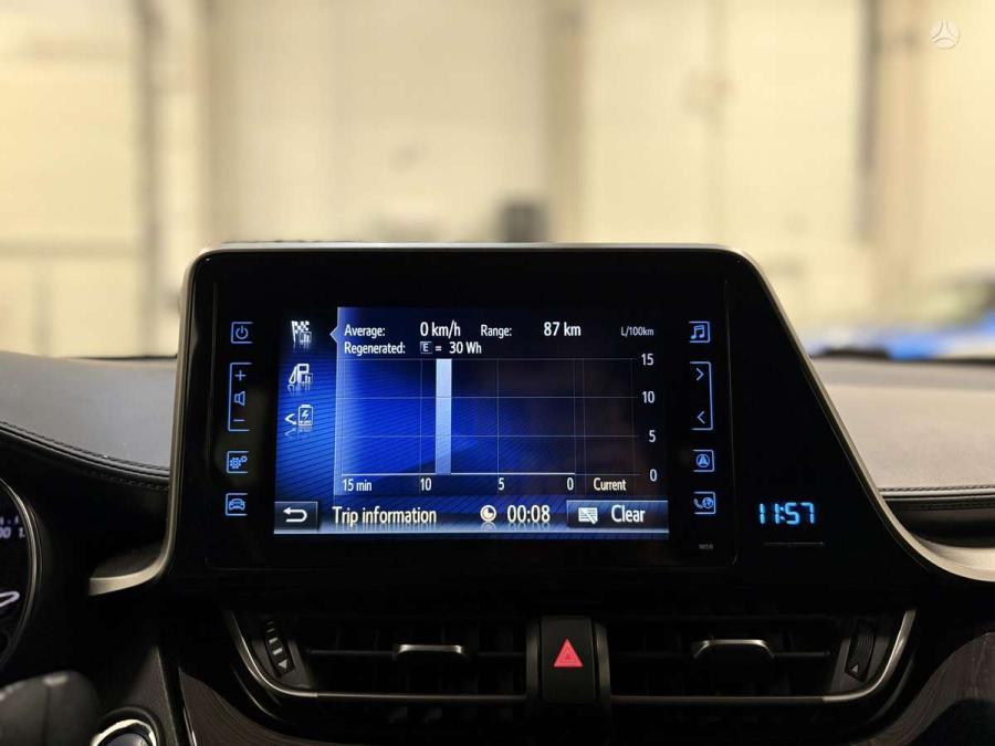 Синий Тойота C-HR 2019 в Вильнюс, объемом двигателя 1.80 л и пробегом 86 тыс. км за 17999 €, фото 24 на AUTOMOTO.COM.LV