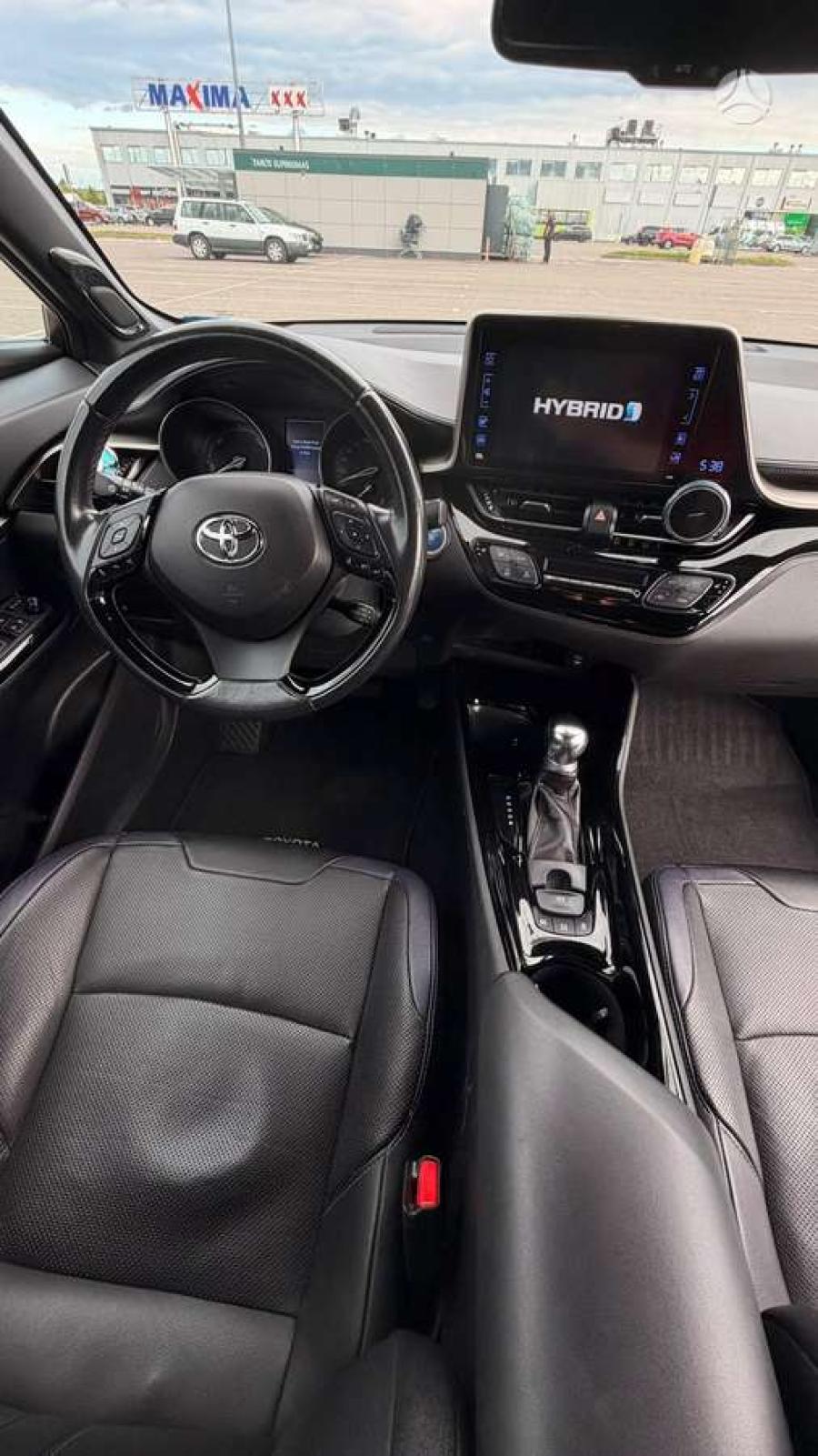 Синий Тойота C-HR 2019 в Вильнюс, объемом двигателя 1.80 л и пробегом 111 тыс. км за 18000 €, фото 15 на AUTOMOTO.COM.LV