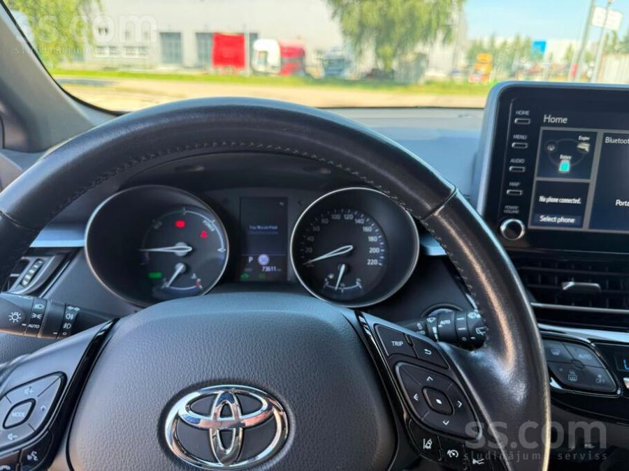 Zils Toyota C-HR 2020 Rīga, ar dzinēja tilpumu 1.80 L un nobraukumu 74 tūkst. km par 19430 €, foto 12 vietnē AUTOMOTO.COM.LV