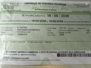 Blue Toyota C-HR 2020 in Siauliai, with an engine capacity of 1.80 L and mileage of 185 thousand km for 17990 €, photo 35 on AUTOMOTO.COM.LV