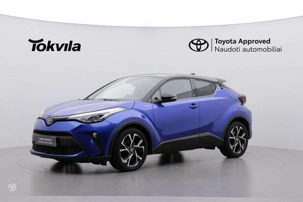 Синий Тойота C-HR 2020 в Вильнюс, объемом двигателя 1.99 л и пробегом 95 тыс. км за 23900 €, фото 1 на AUTOMOTO.COM.LV