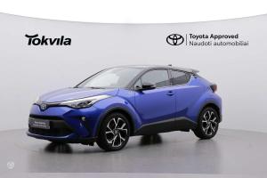 Zils Toyota C-HR 2020 Viļņa, ar dzinēja tilpumu 1.99 L un nobraukumu 95 tūkst. km par 23900 €, foto  vietnē AUTOMOTO.COM.LV