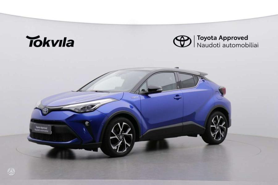 Синий Тойота C-HR 2020 в Вильнюс, объемом двигателя 1.99 л и пробегом 95 тыс. км за 23900 €, фото 1 на AUTOMOTO.COM.LV