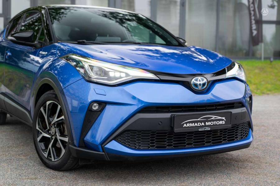 Zils Toyota C-HR 2020 Viļņa, ar dzinēja tilpumu 1.80 L un nobraukumu 144 tūkst. km par 19500 €, foto 3 vietnē AUTOMOTO.COM.LV